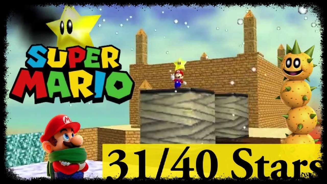 La leyenda de Mario de Arena Conociendo al héroe de la arena SM 64 ...