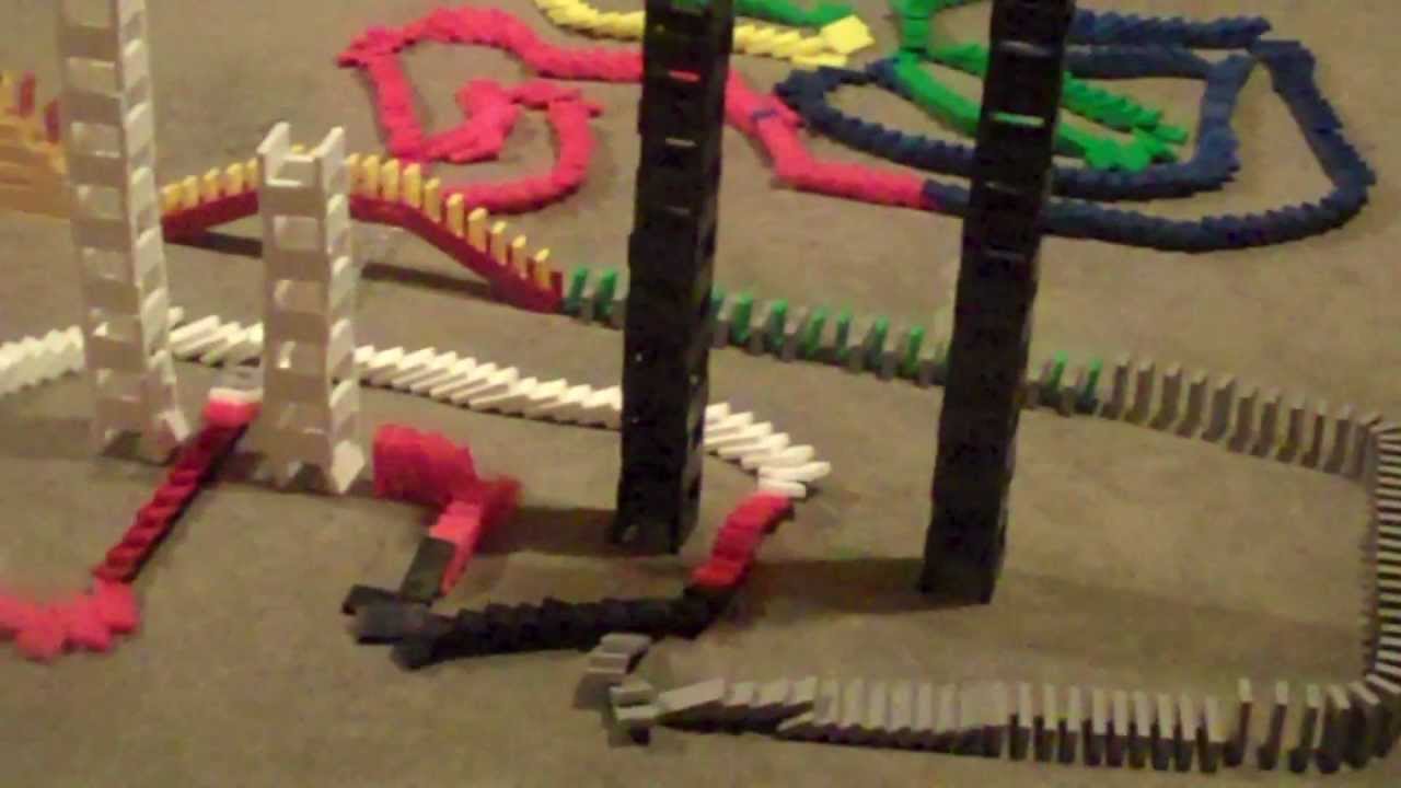 Domino Rally 11 - YouTube