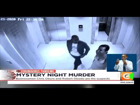 Kevin Omwenga Murder CCTV (English Version) - YouTube