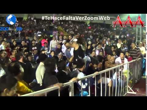 Lucha libre AAA, El gran apache en Celaya, by zoomwebTV - YouTube