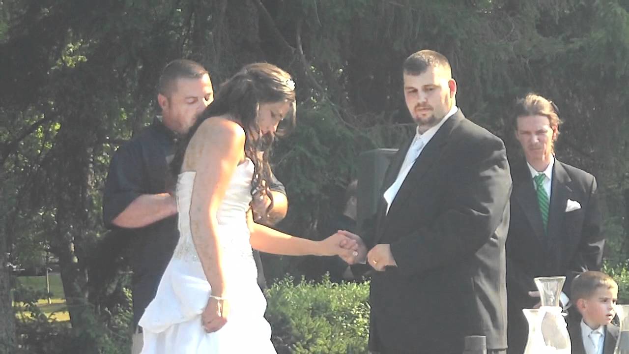 Katie and Troy's Wedding Ceremony - YouTube