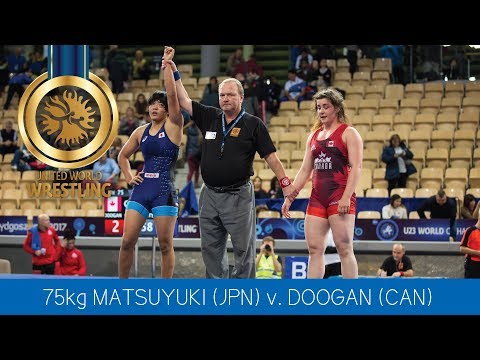 GOLD WW - 75 kg: Y. MATSUYUKI (JPN) df. G. DOOGAN (CAN) by VSU1, 12-2