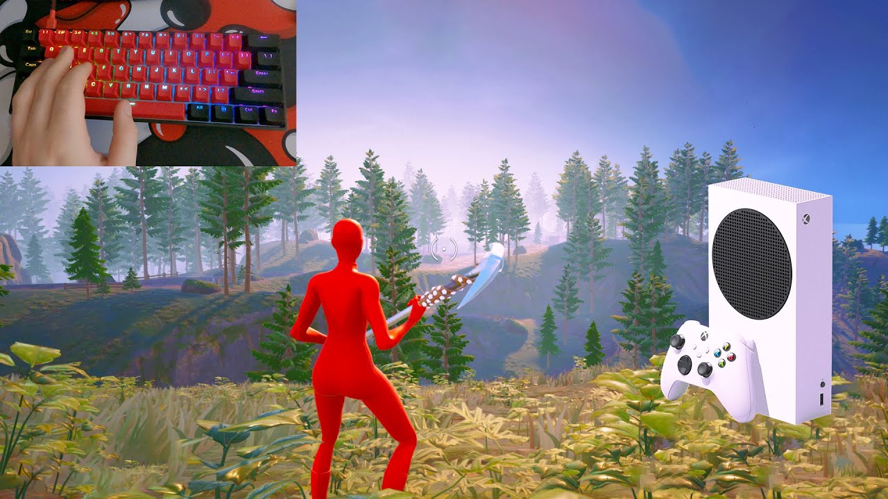 Xbox Series S KBM Ranked Handcam + Best KBM Settings 😎 (4K 120FPS ...