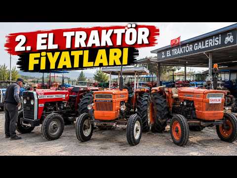 195.000 TL'DEN BAŞLAYAN İKİNCİ EL TRAKTÖR FİYATLARI 2026