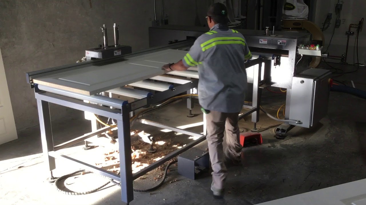 By-Pass Door Machine - YouTube