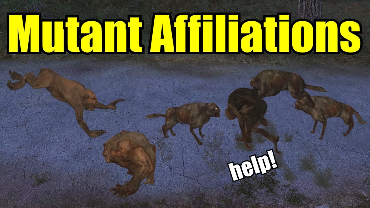 S.T.A.L.K.E.R.: Mutant Affiliations - Which Species Fight Each Other ...