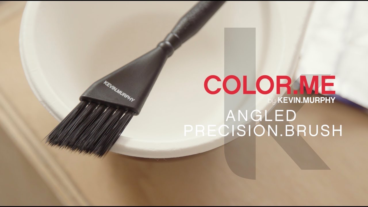 COLOR.ME Introduces our new ANGLED PRECISION.BRUSH - YouTube