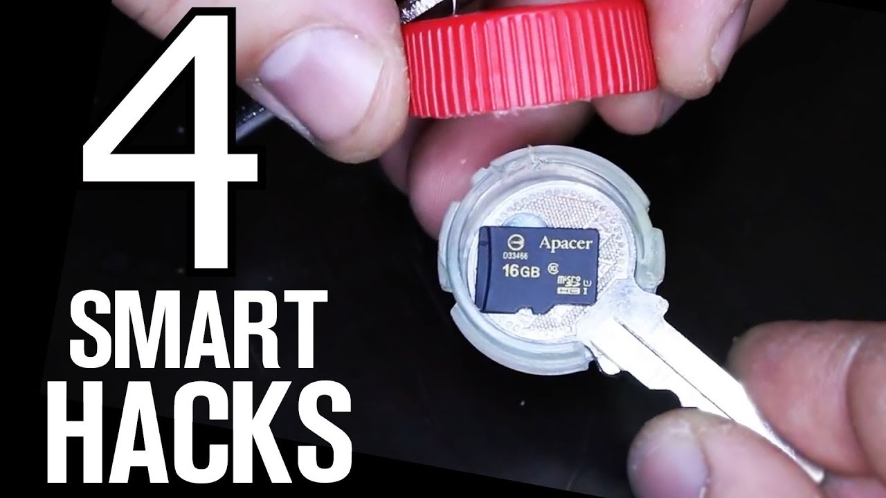 4 Smart Hacks - 4 DIY Projects - YouTube
