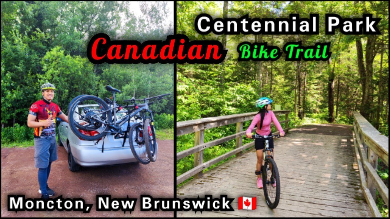 Bike Trail at the HEART of Moncton New Brunswick - YouTube