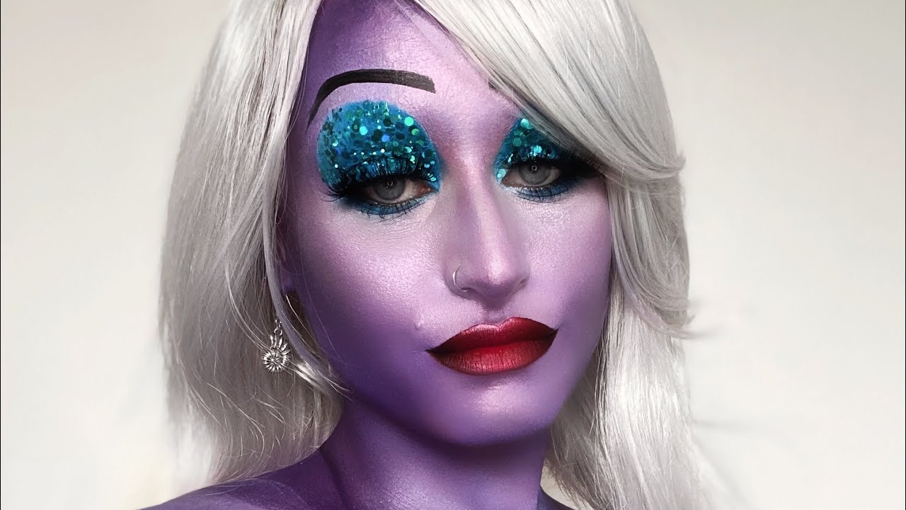 Ursula Makeup Tutorial - YouTube