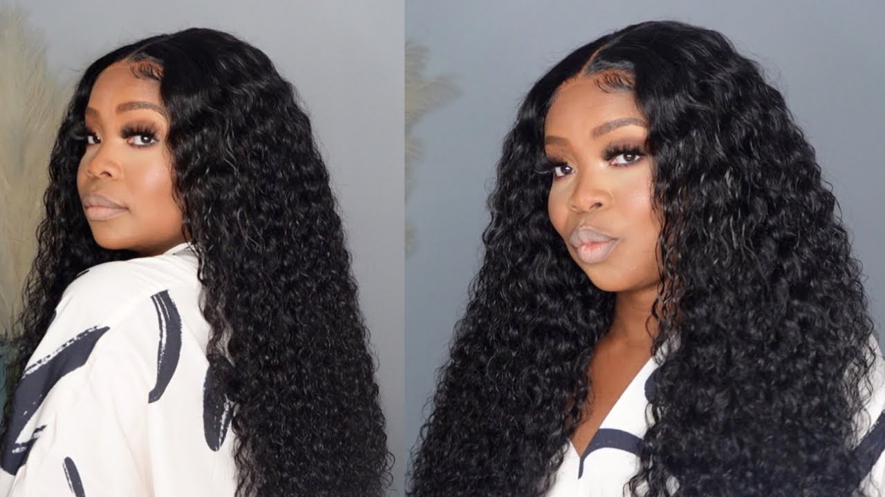 Perfect For Summer/Vacation! Ready To Wear Water Wave HD 5x5 Closure ...