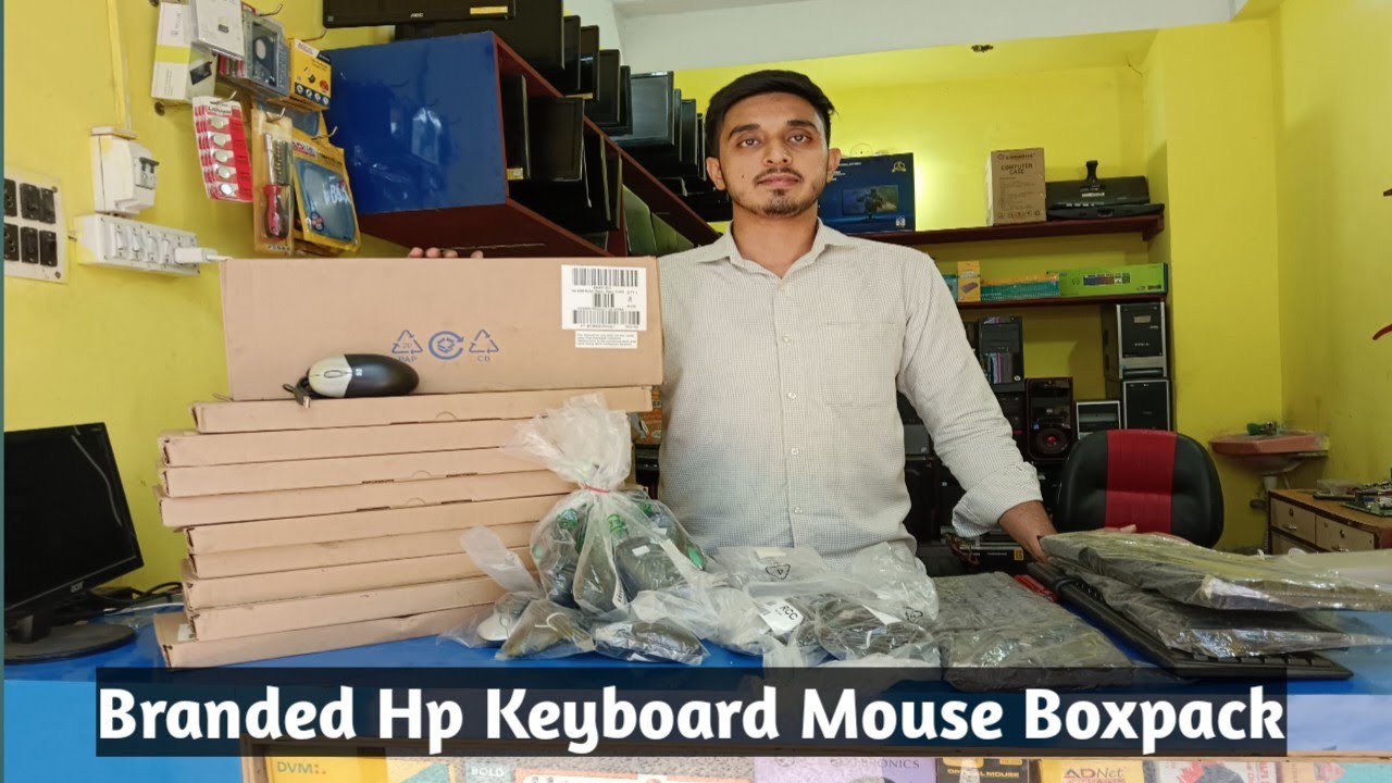 Hp Box Pack Keyboard and Mouse | Refurbished Keyboard | Second hand ...