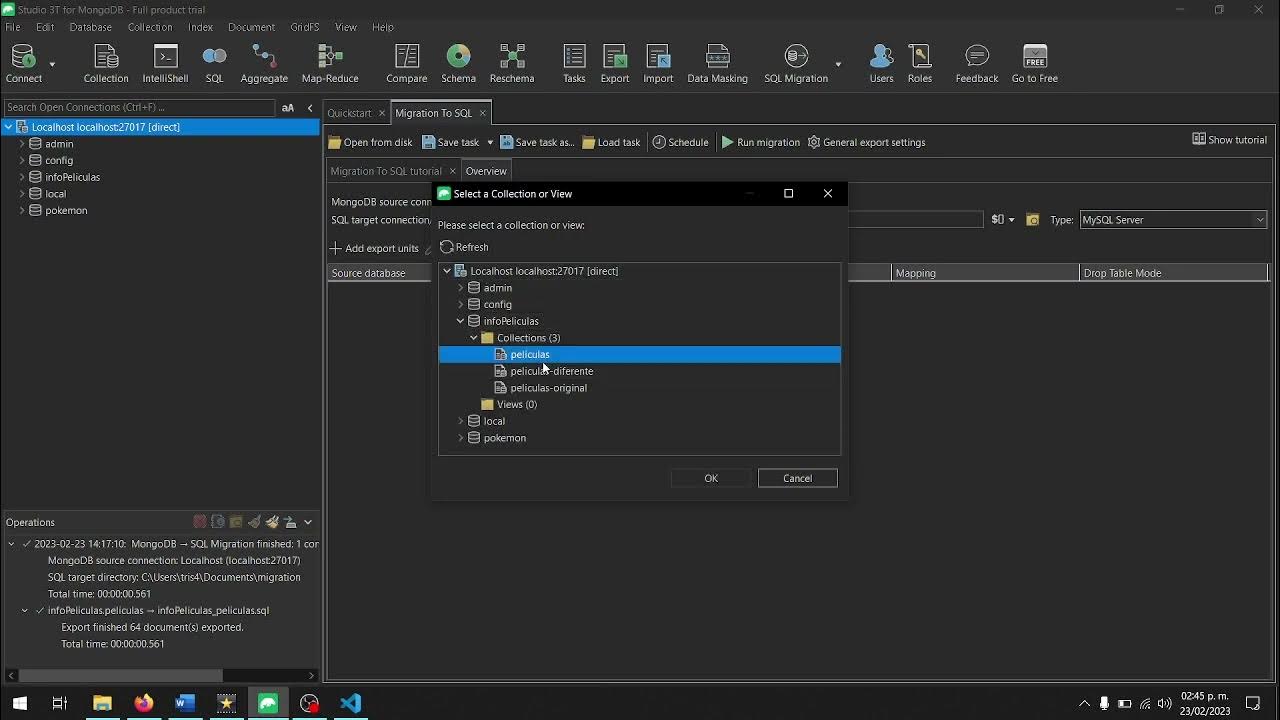 Migrar datos de MongoDB a SQL - YouTube