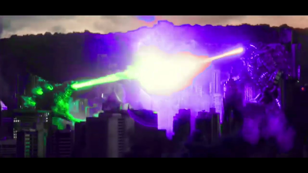 Beam clash scene-Color change - YouTube