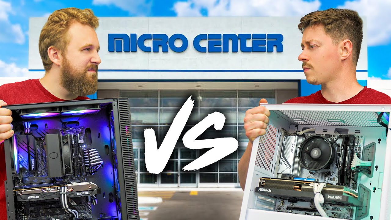 Ultra Budget Gaming PC Build Challenge - Microcenter Edition - YouTube
