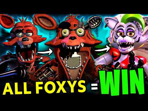 The Quest to Get Jumpscared by EVERY FOXY in FNAF