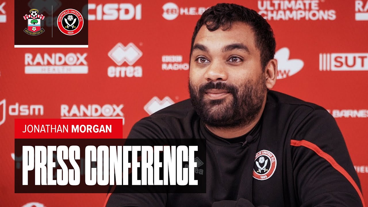 Jonathan Morgan | Southampton v Sheffield United | Pre-match Interview ...