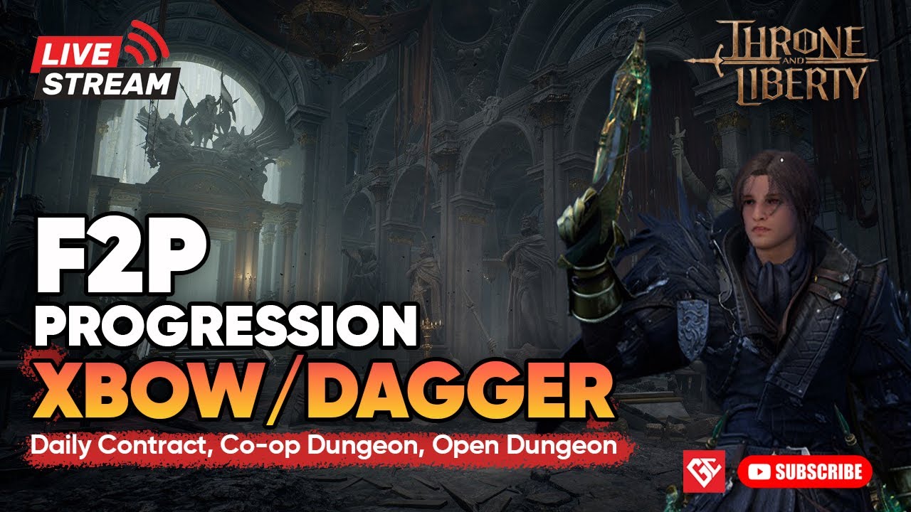 🔴 F2P PROGRESS CHILL DAILY GRINDING THRONE AND LIBERTY - YouTube