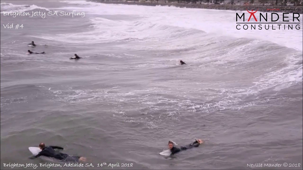 Brighton Jetty Surfing Vid 4 - YouTube