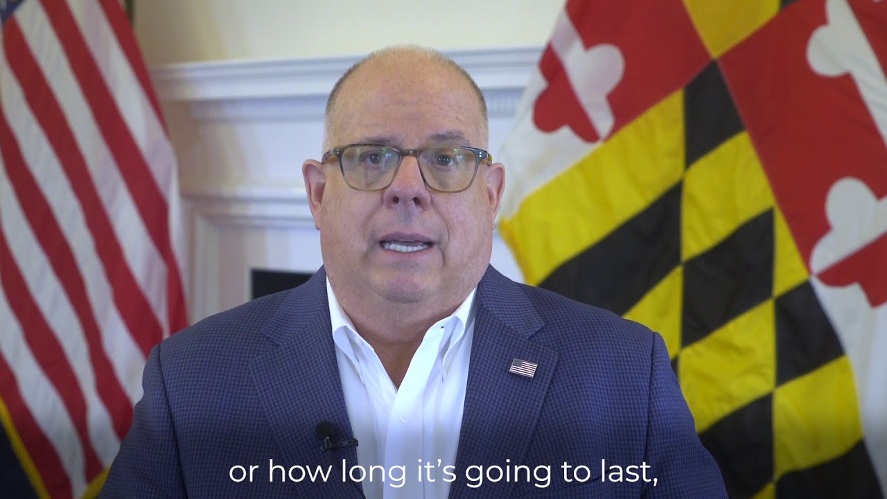 Governor Larry Hogan's COVID-19 Message - YouTube