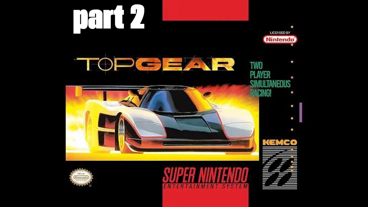 top gear 1 [SNES] gameplay Duo part 2 - YouTube