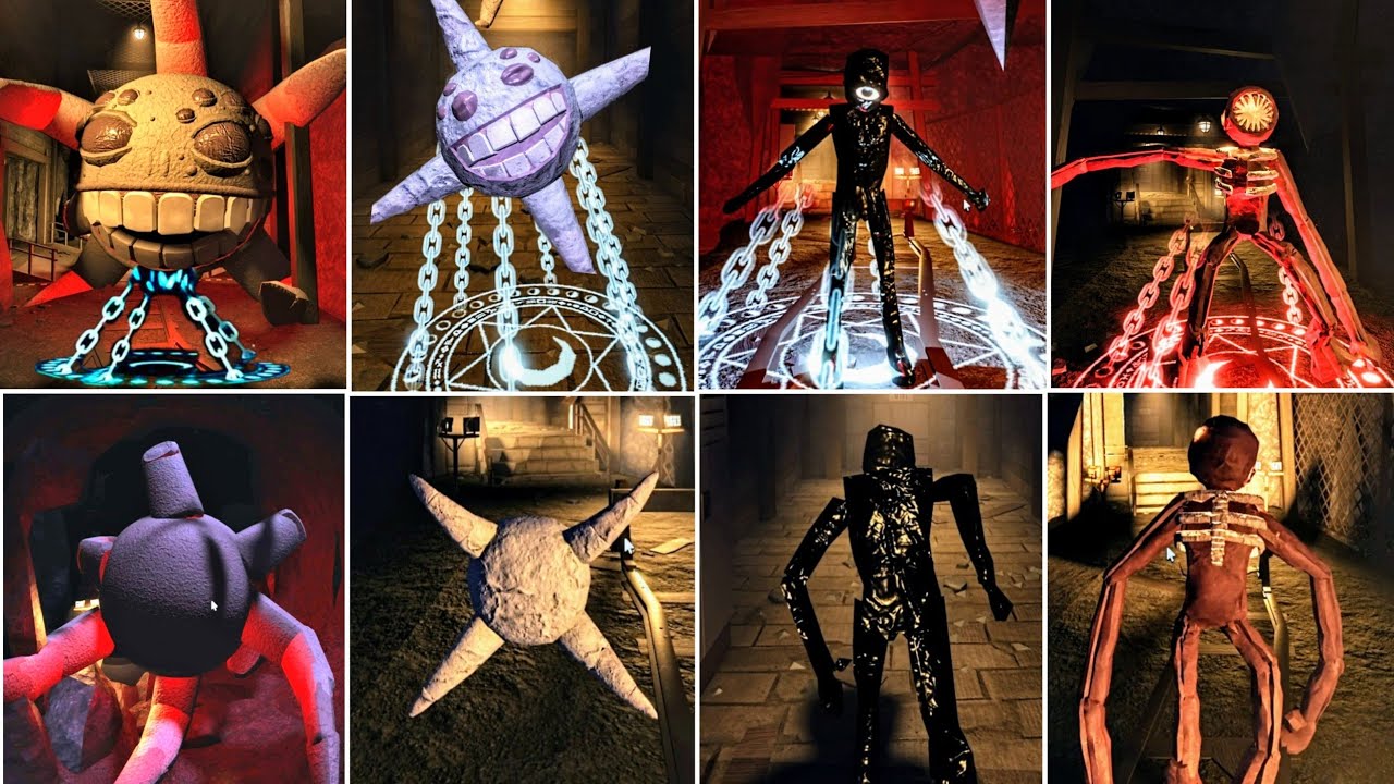 WHAT IF I BECOME EVERYONE In Doors Floor 2 All Entities + Doors Floor 2 ...