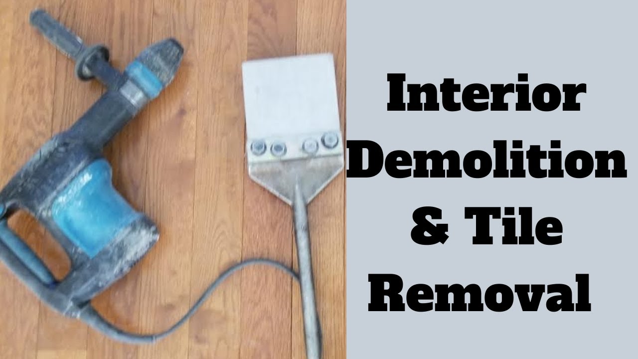 Interior Demolition & Tile Removal www.Junkfellas.com - YouTube