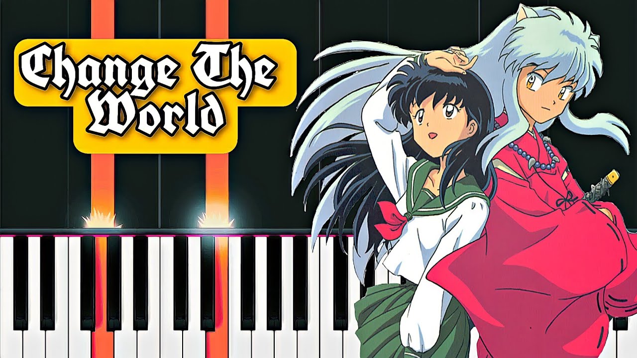 Inuyasha Opening 1 - Change The World |Easy Piano Tutorial - YouTube