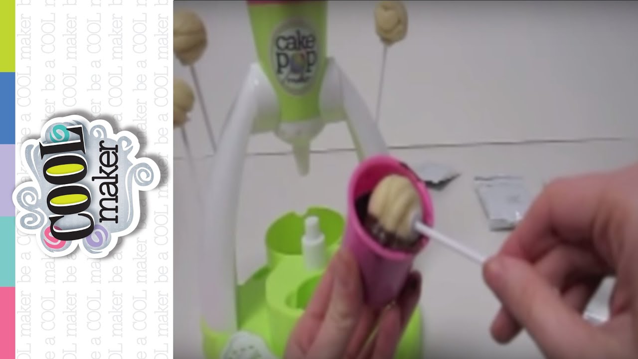 Cool Maker | Step 2: How to ice your cake pops - YouTube