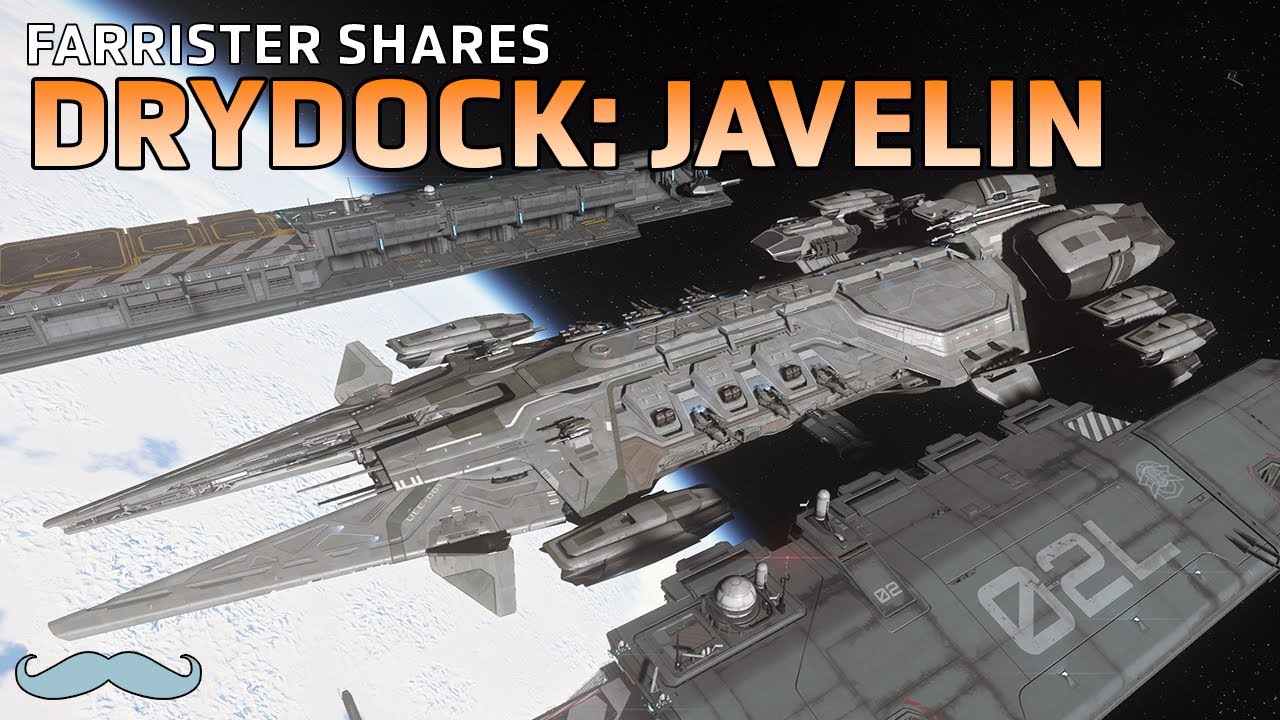 Drydock: Javelin Class Destroyer | Star Citizen 4K - YouTube