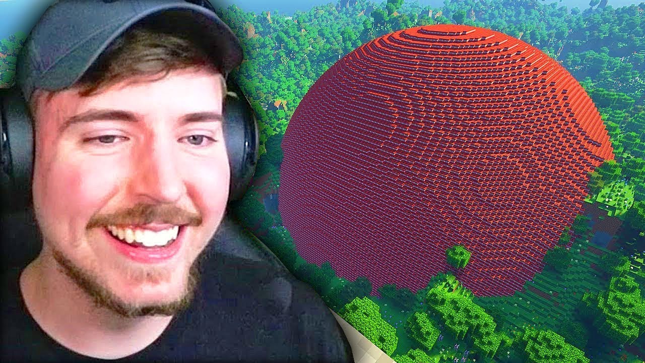 I Set a New TNT World Record in minecraft - MrBeast - YouTube
