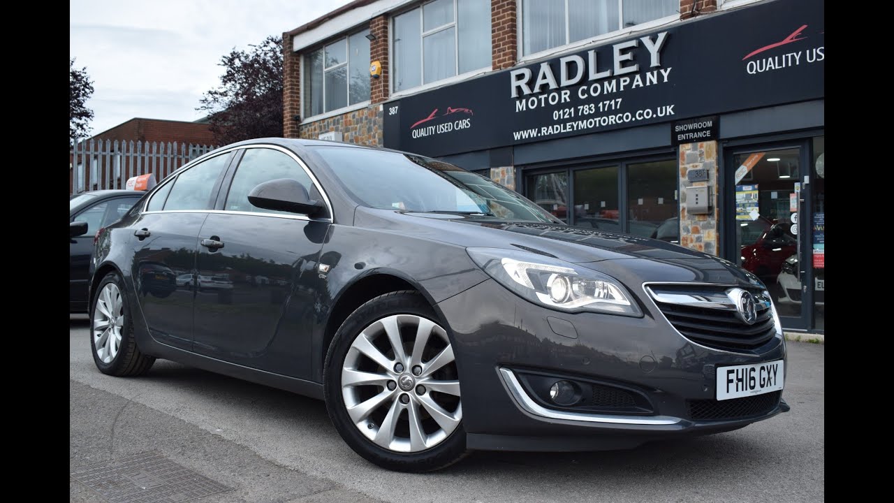 Vauxhall Insignia ELITE NAV CDTI ECOFLEX S/S - YouTube