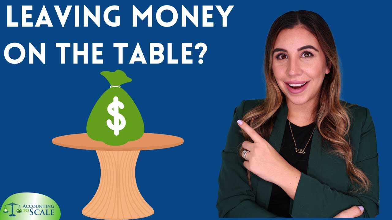Leaving Money on the table? - YouTube