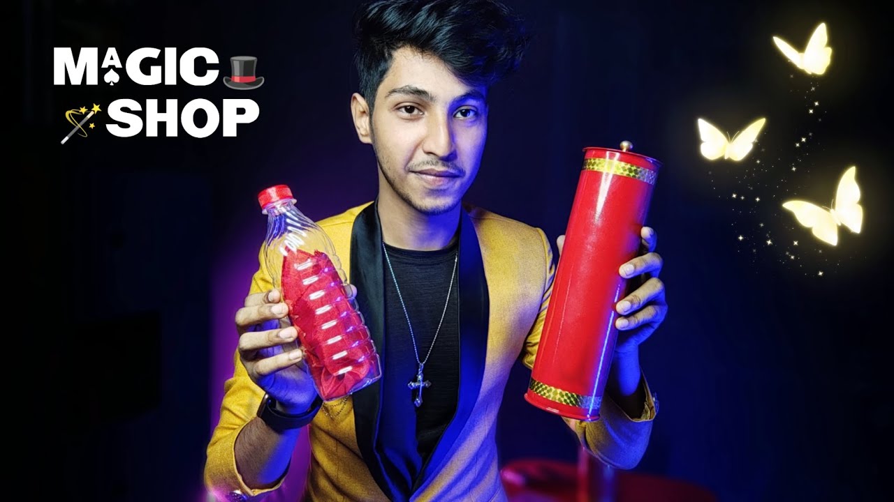 Silk Coca Magic By Raj Modern Magic || Silk In Bottle Magic Tricks ...