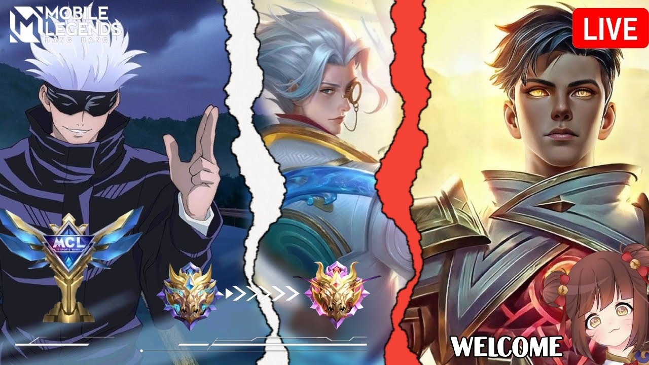 [ MOBILE LEGEND ] PUSH RANK+MCL!!!!Event 11.11 YELLOW DIAMOND!!Part 2 ...