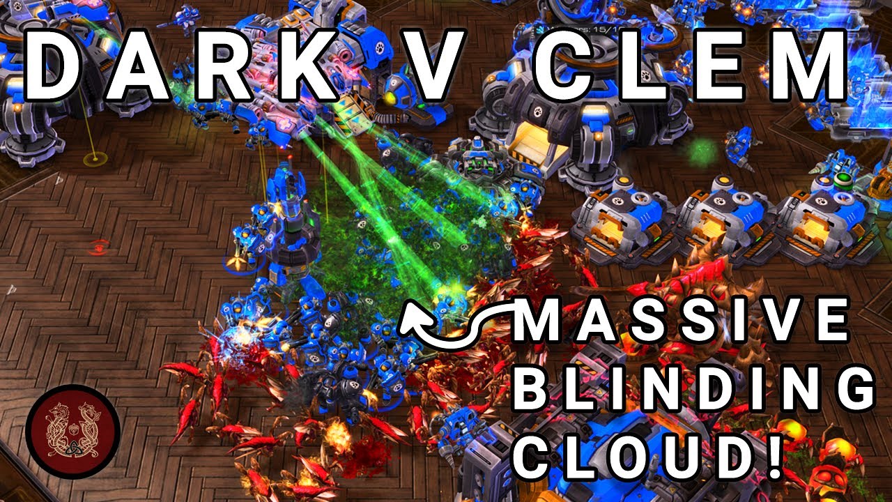 Clem plays an IMMACULATE LATEGAME Against Dark (Starcraft 2) - YouTube