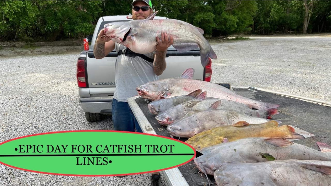 Running catfish lines {vlog} episode 3 (EPIC LINE CHECK) - YouTube