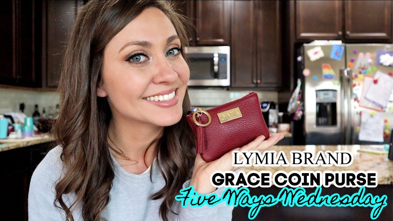 FIVE WAYS WEDNESDAY // Five Uses for the LYMIA BRAND Grace Coin Purse ...