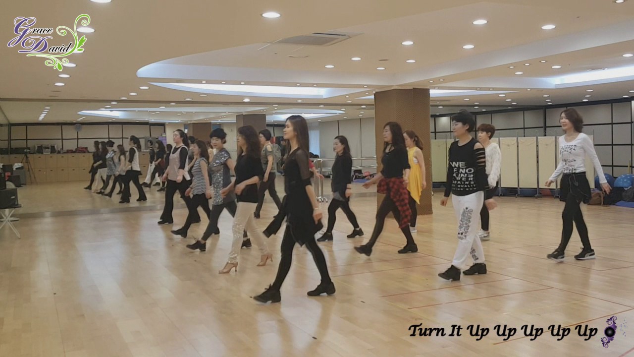 Turn It Up Up Up Up Up - Line Dance - YouTube
