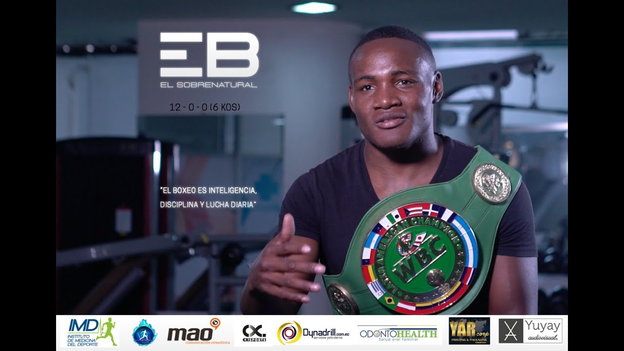Edwin Bennett campeón sudamericano del Consejo Mundial de Boxeo - YouTube