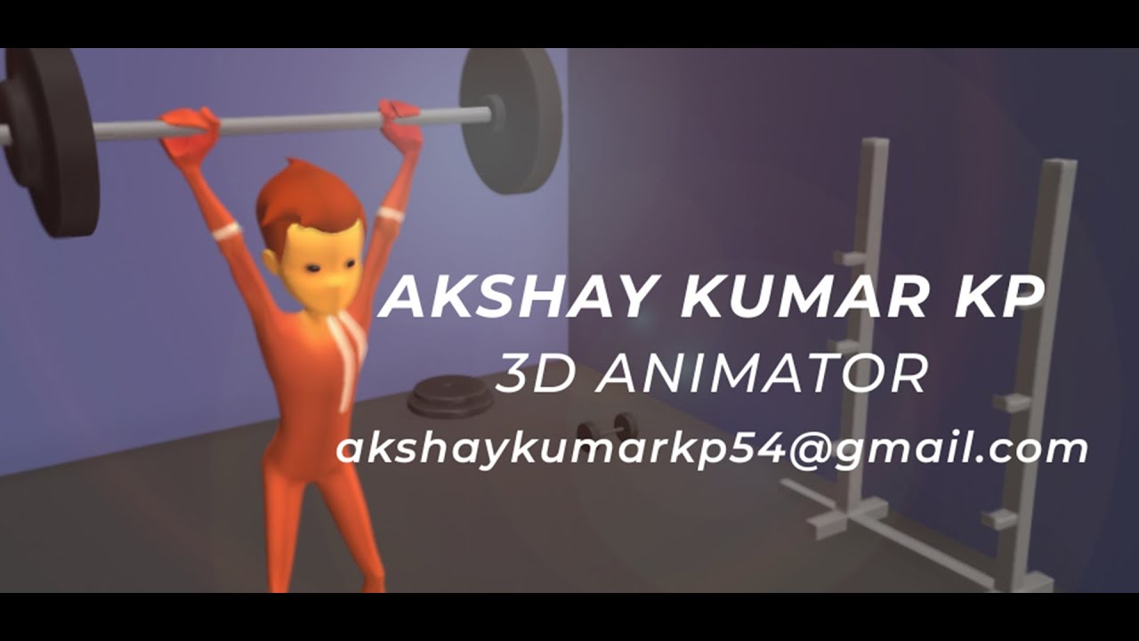 Weight Lift Animation - YouTube