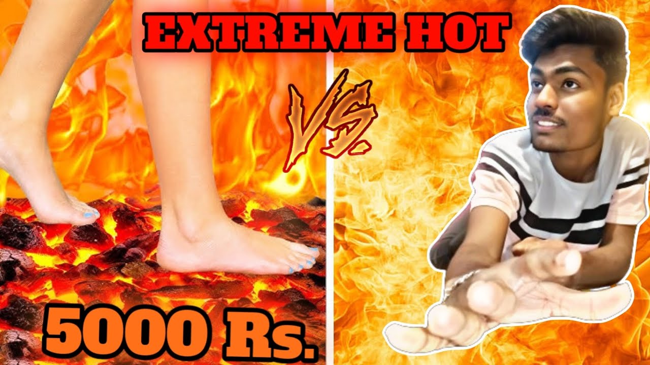 Extreme HOT 🥵 Challenge Of Rs.5000 - YouTube