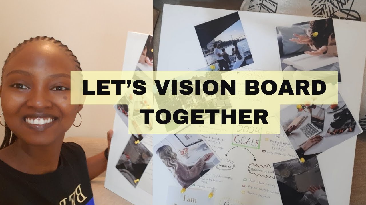 How to make a simple yet elegant VISION BOARD that will inspire you to ...