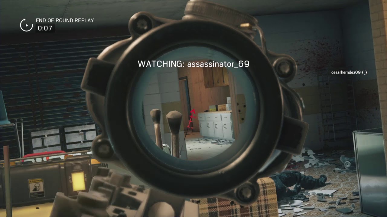Tom Clancy's Rainbow Six 9 kill 1 death - YouTube