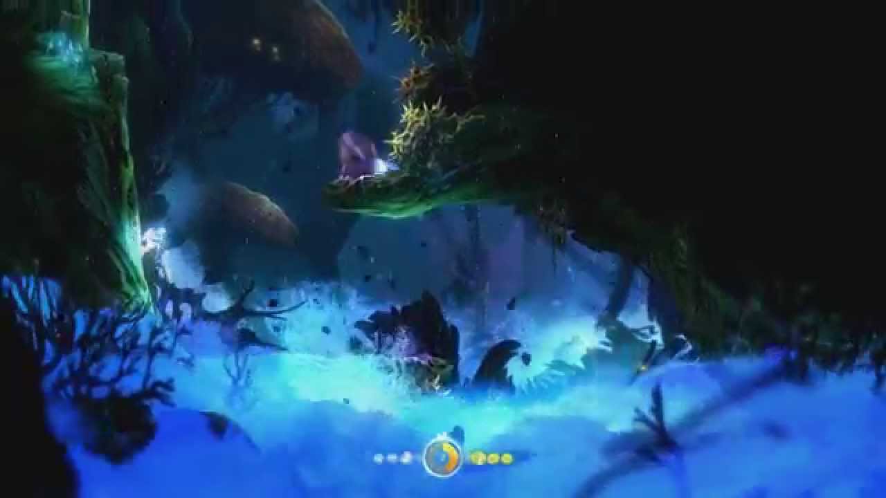 Escape from Ginso tree [Ori and the blind forest: Gameplay] - YouTube