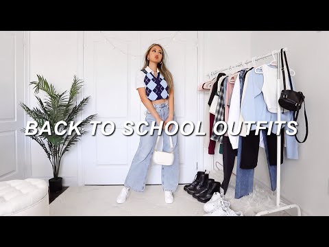 BACK TO SCHOOL CASUAL OUTFITS  📚| aesthetic fashion lookbook