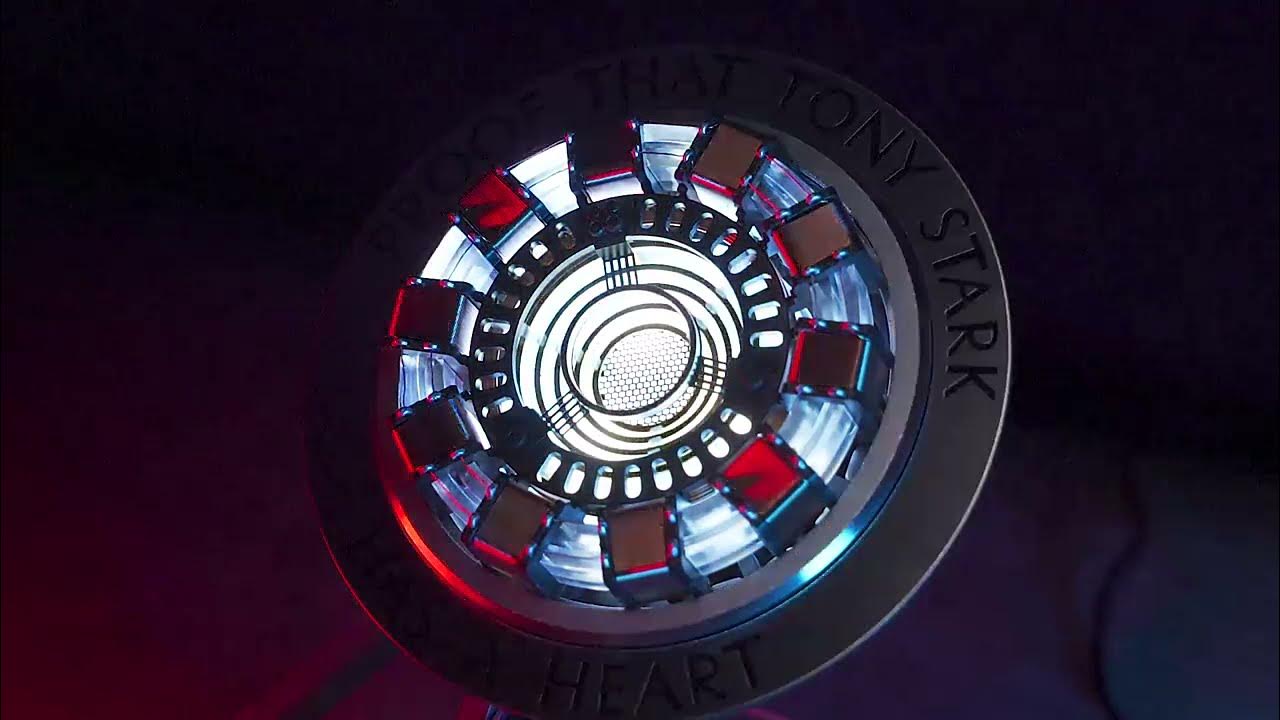 Дуговой реактор Тони Старка из «Железного Человека» Marvel - YouTube