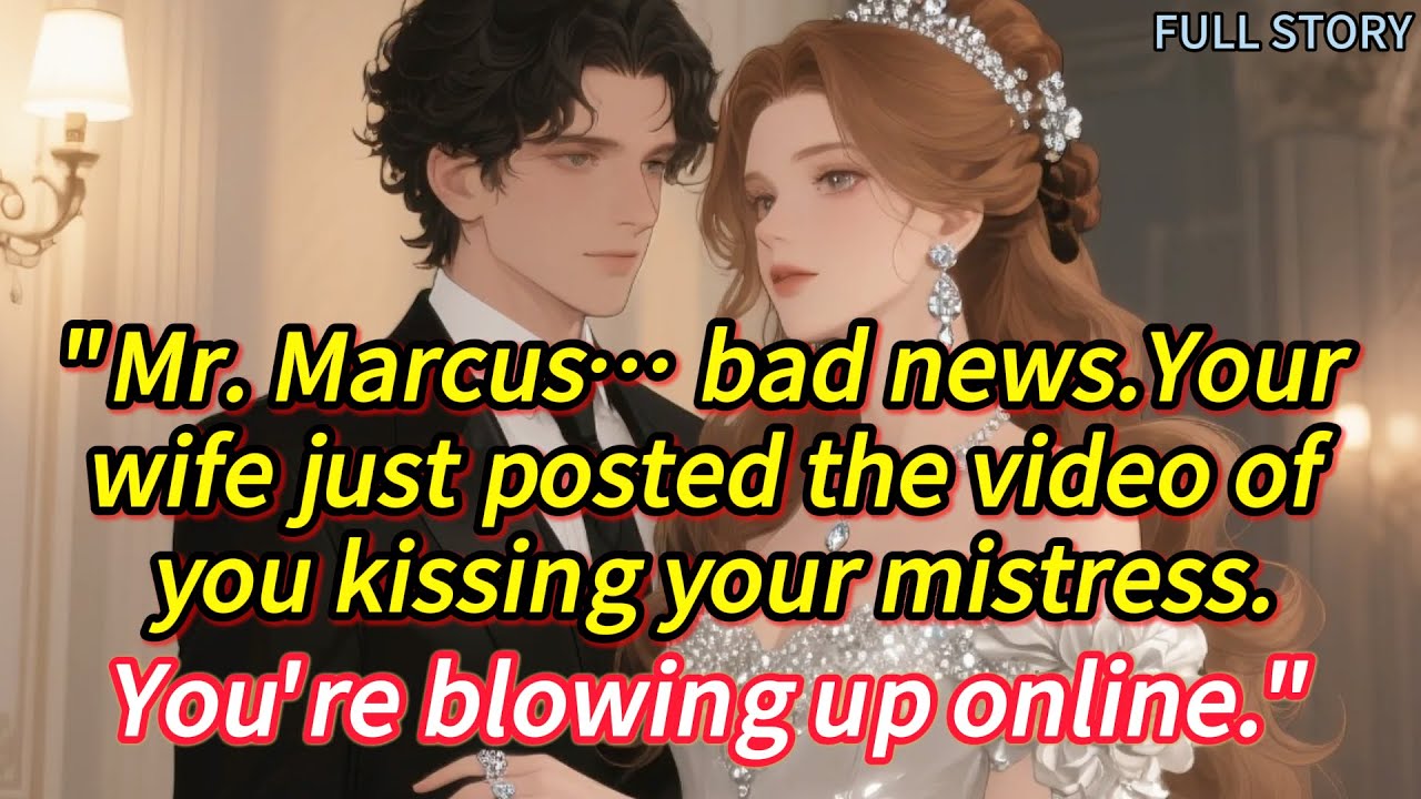 “Mr. Marcus… bad news.Your wife just posted the video of you kissing ...