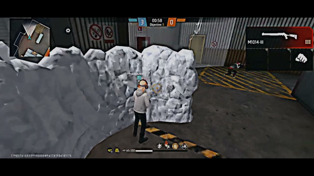 my free fire lon would gameplay.white 444. comment uid .let's play cstm ...