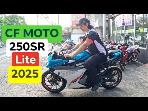 2025 CF Moto 250 SR LITE Zephyr Blue SRP 138,900 - Full Review Specs ...